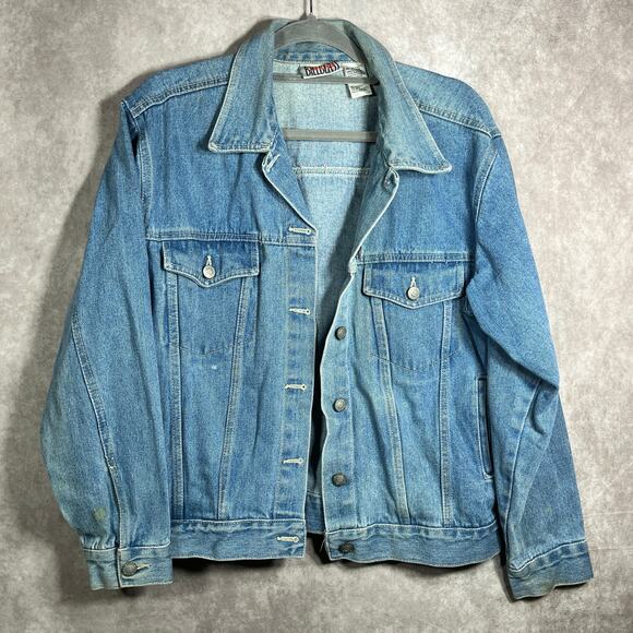 bill blass | Jackets & Coats | Vintage Bill Blass Trucker Jacket Womens ...